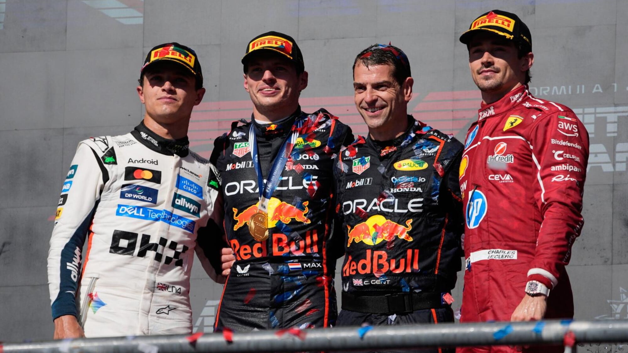 F1 Austin: vince Verstappen, Norris e Leclerc sul podio | Guerinsportivo